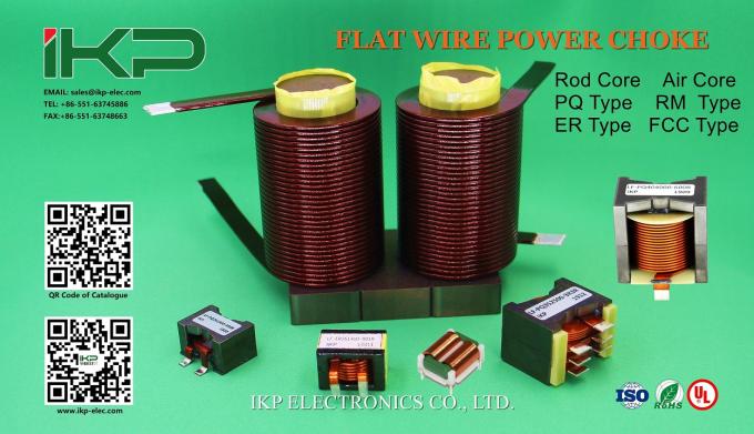 Customized Pq Core High Frequency Transformer with Flat Wire